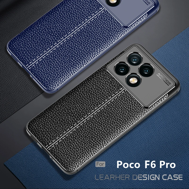 For Xiaomi Poco F6 Pro Case For Poco F6 Pro Cover Capa Shockproof Phone ...