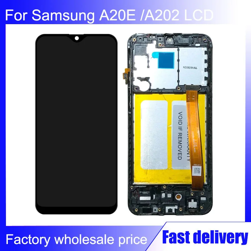 5.8'' Incell LCD For Samsung Galaxy A20e A202 A202F A202DS LCD Display ...