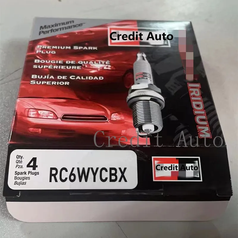 Bujía de alta calidad RC6WYCBX para Great wall Haval H6 H2 C50 V80 4 piezas