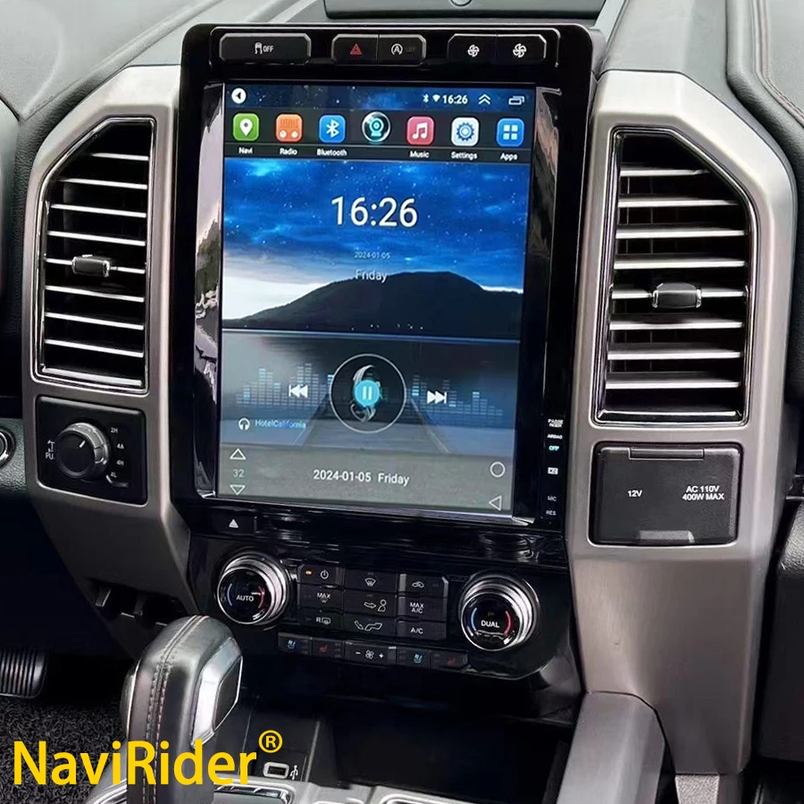 Android-12-1-Car-Vertical-Big-Screen-For-Ford-F-150-F150-2015-2021 ...