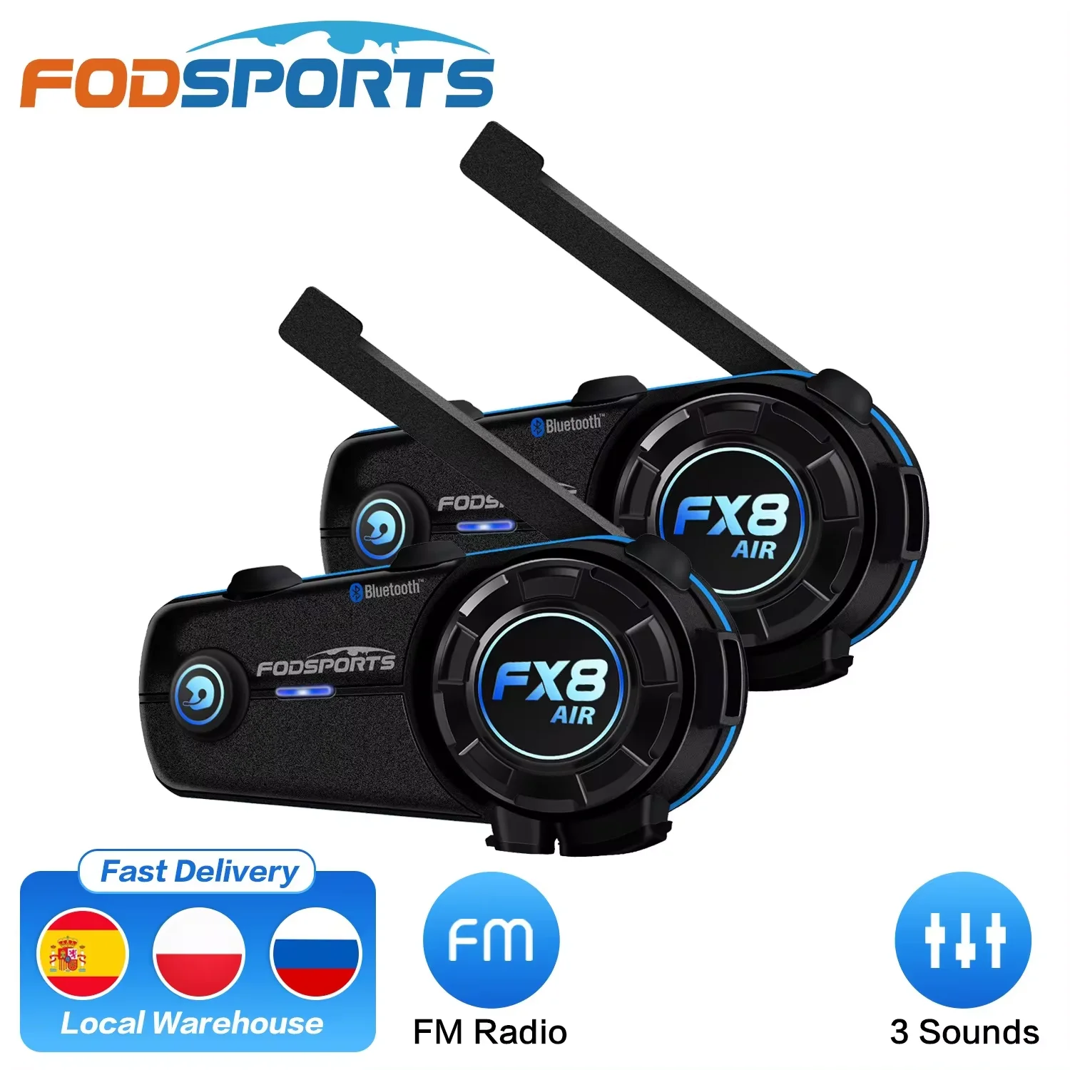 2pcs-Fodsports-FX8-AIR-Motorcycle-Helmet-Intercom-Bluetooth-Helmet ...