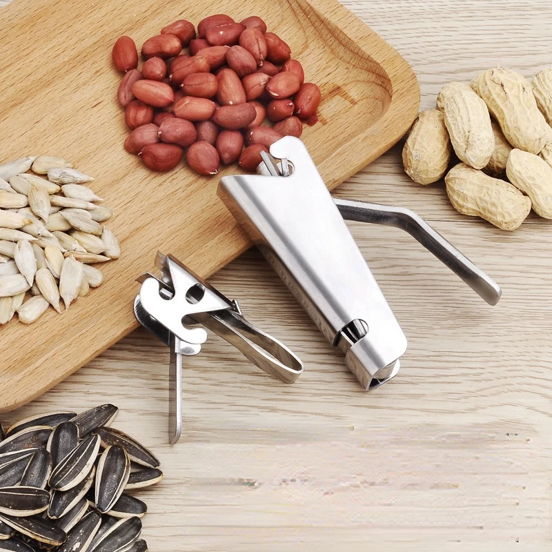 Stainless-Steel-Melon-Seeds-Sheller-Nuts-Opener-Plier-Clamp-Pistachio ...
