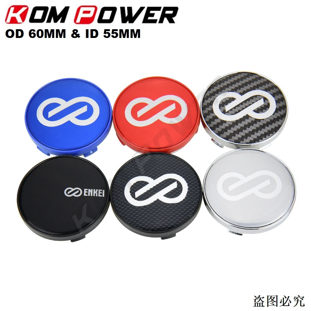 4PCS-OD-60MM-ID-55MM-Wheel-Center-Cap-ENKEI-Logo-Wheel-Cover-Hub-Cap ...