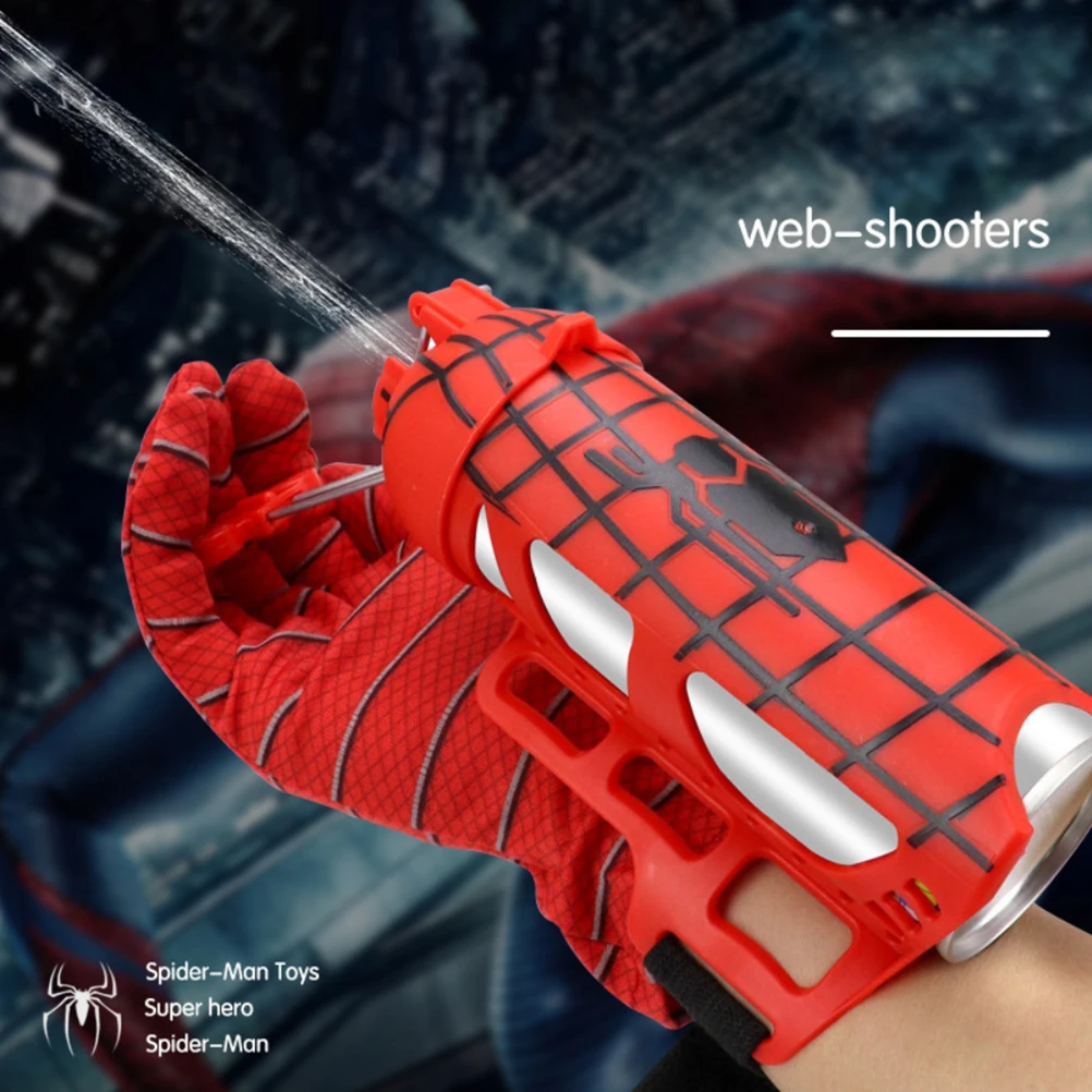 Spider-Glove-Toys-Cartoon-Cosplay-Spider-Plastic-Glove-Wrist-Launcher ...