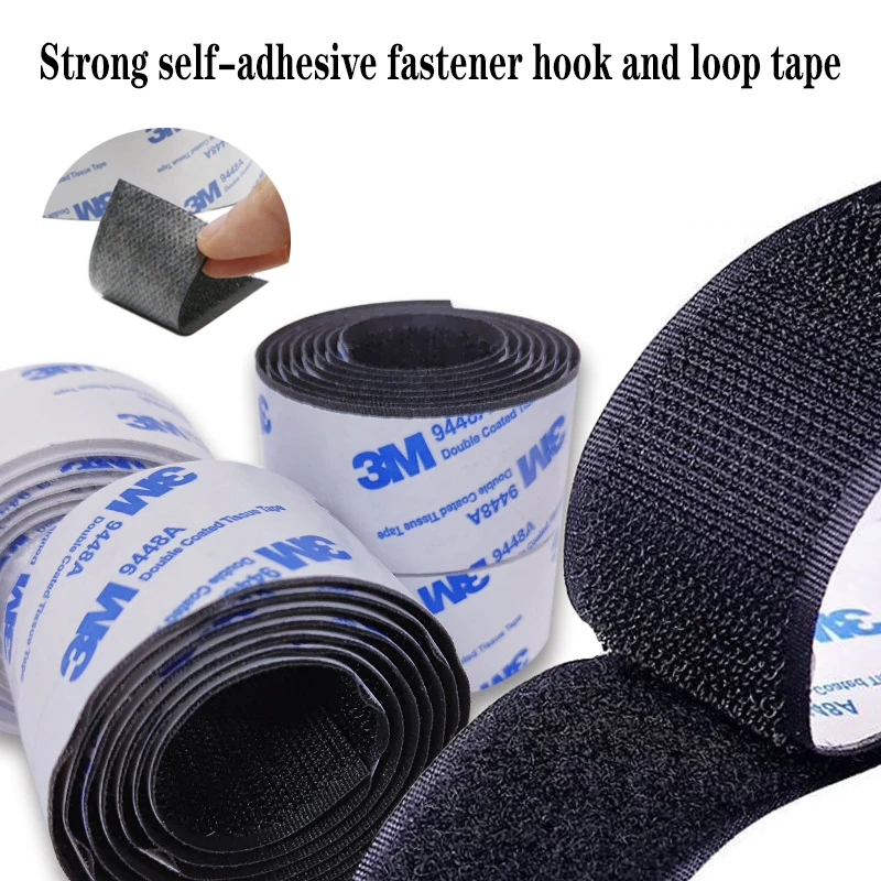 Nylon-Hook-and-Loop-Tape-Strong-Self-Adhesive-Fastener-Magic-Tape ...
