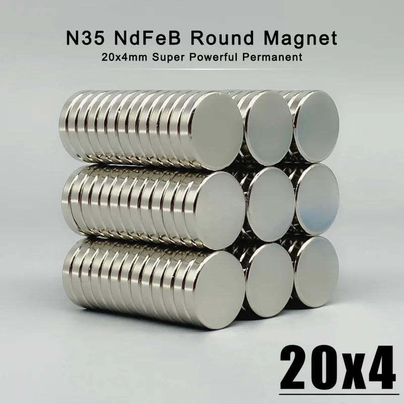 5-100pcs-N35-Magnets-20-mm-x-4-mm-Powerful-Magnetic-magnet-Permanent ...
