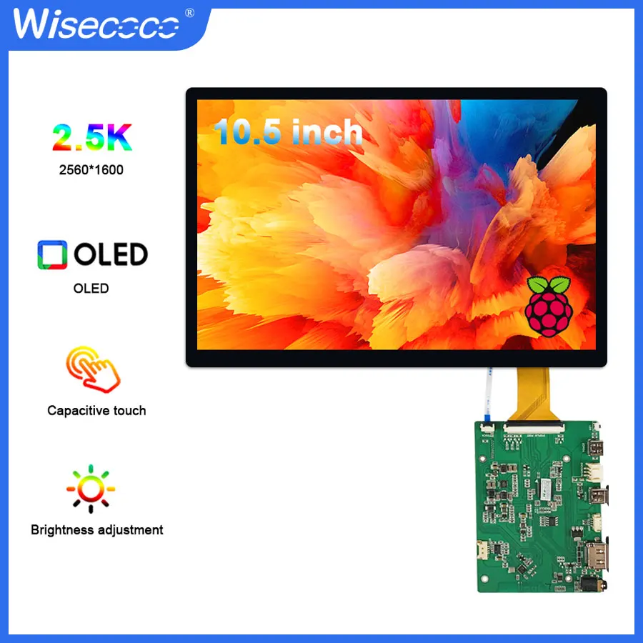 Wisecoco-OLED-Display-10-5-inch-2560x1600-AMOLED-IPS-Screen-Capacitive ...