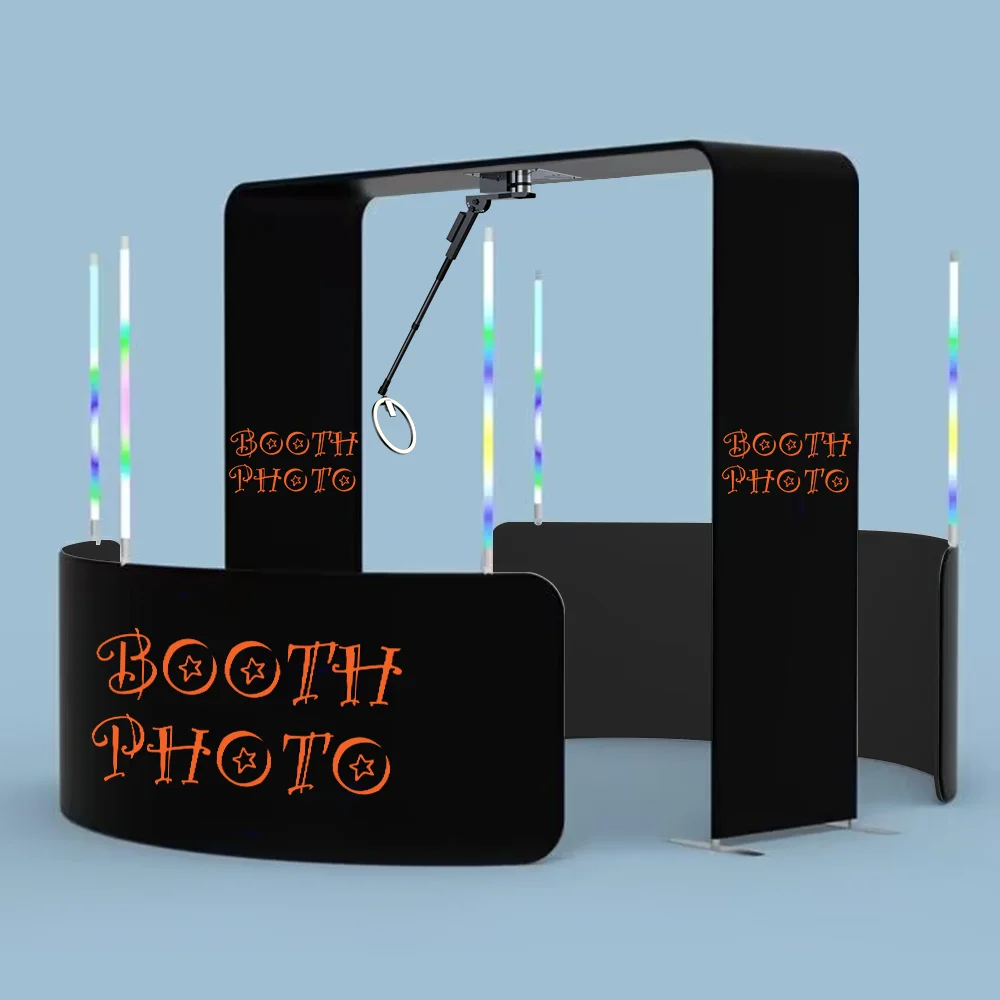 Overhead-360-Photo-Booth-Backdrop-Enclosure-Automatic-Rotating-Overhead ...
