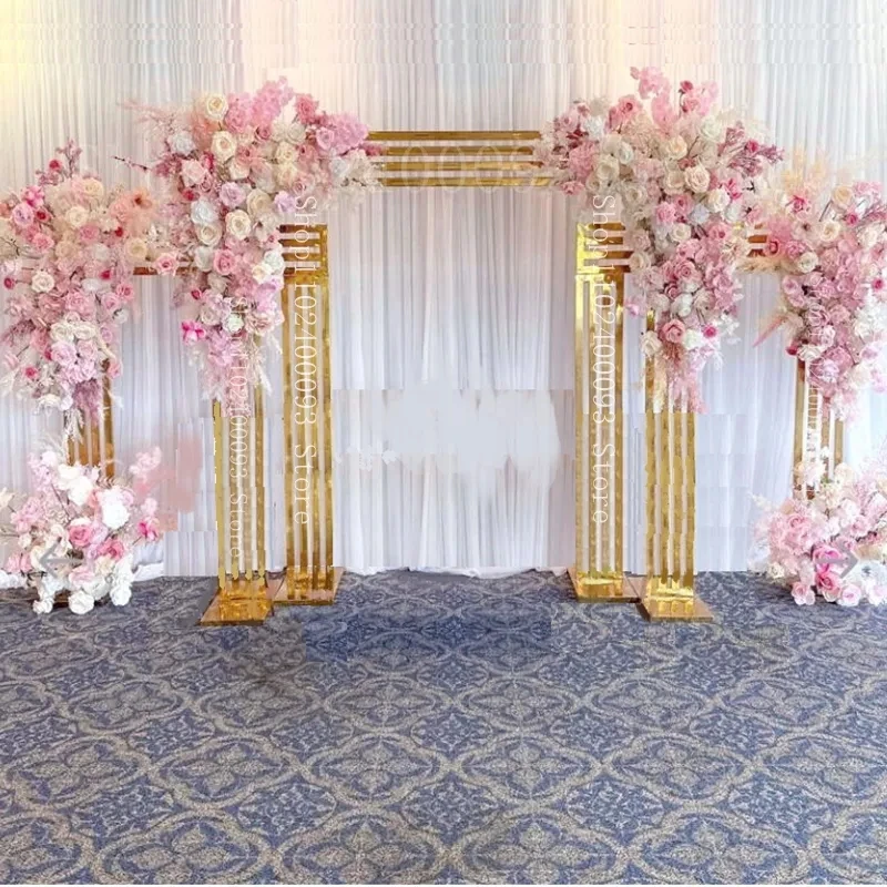 3-pcs-of-wedding-arch-flower-arch-stage-background-metal-truss-arch ...
