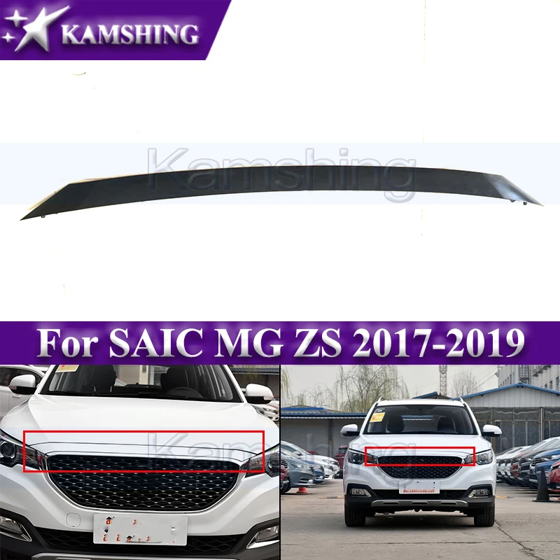 Kamshing-Front-Bumper-Grille-Up-Trim-Strip-For-SAIC-MG-ZS-2017-2019 ...