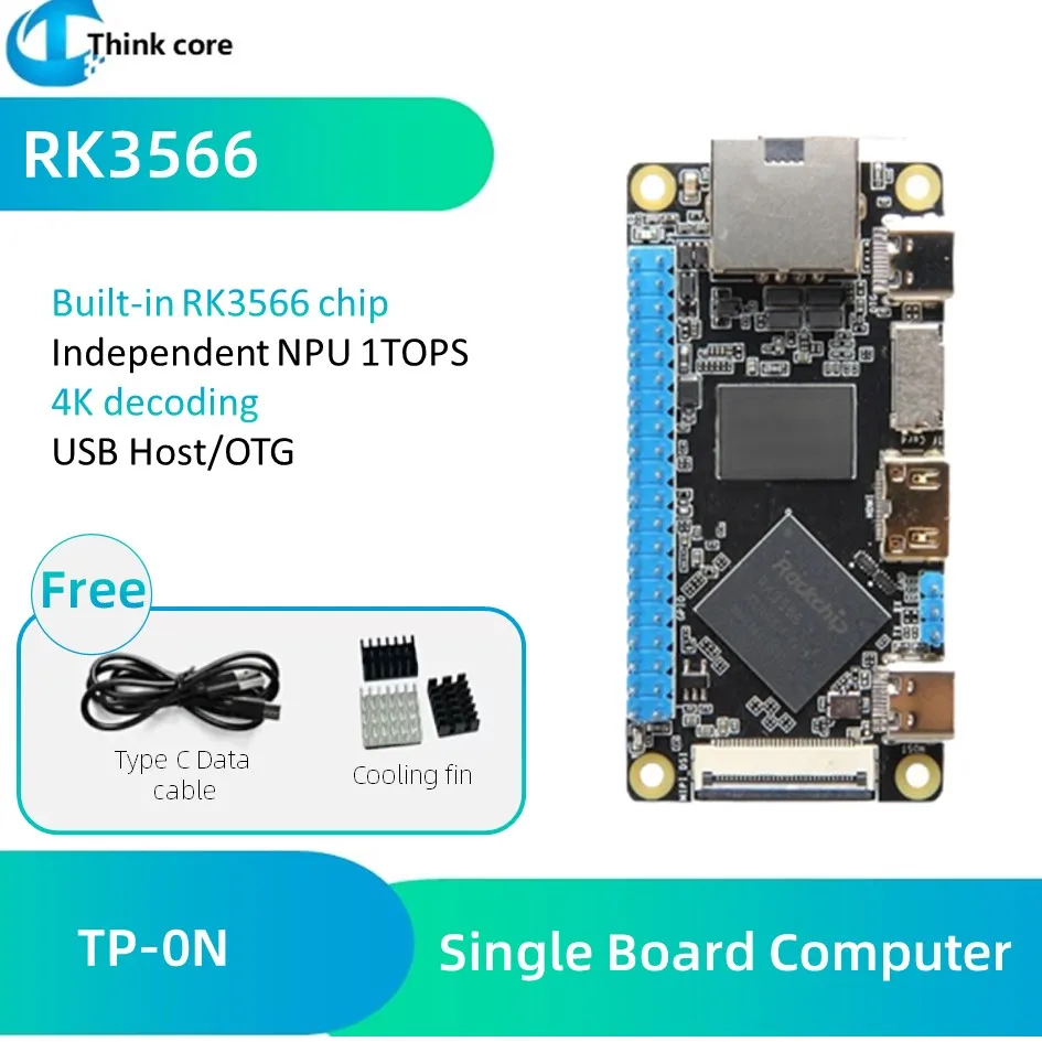 Open-Source-Single-Board-Computer-4GB-Ram-Rockchip-RK3566-SBC-1000M ...