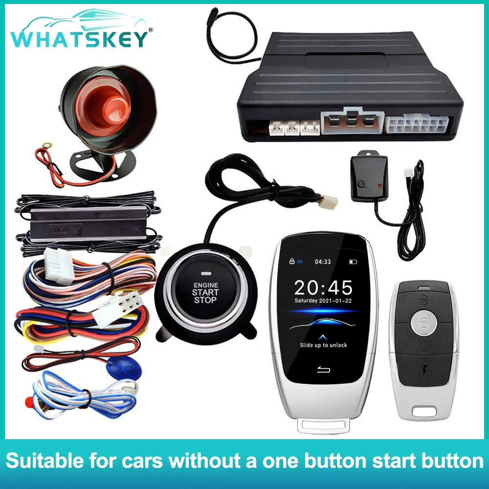 WhatsKey-Universal-LCD-Smart-Key-Start-Stop-Keyless-Entry-System ...