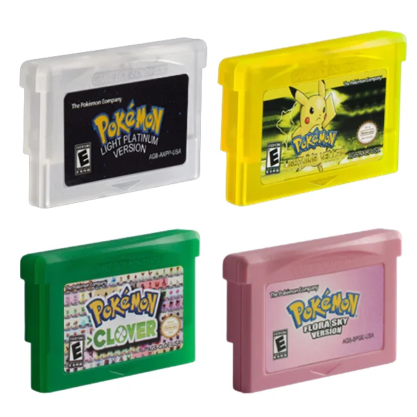 Cartucho-de-juegos-GBA-tarjeta-de-consola-de-videojuegos-de-32-bits-Pok ...