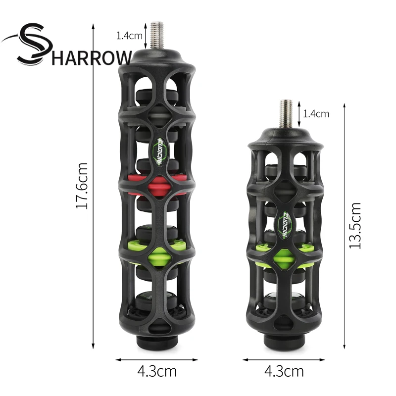 Archery-4-6-Compound-Bow-Stabilizer-Plastic-Rubber-Absorber-Silencer ...