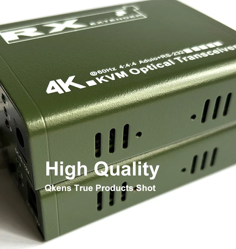4K 60Hz 20Km HDMI Optical Transceiver KVM Fiber Extender Over Single LC ...