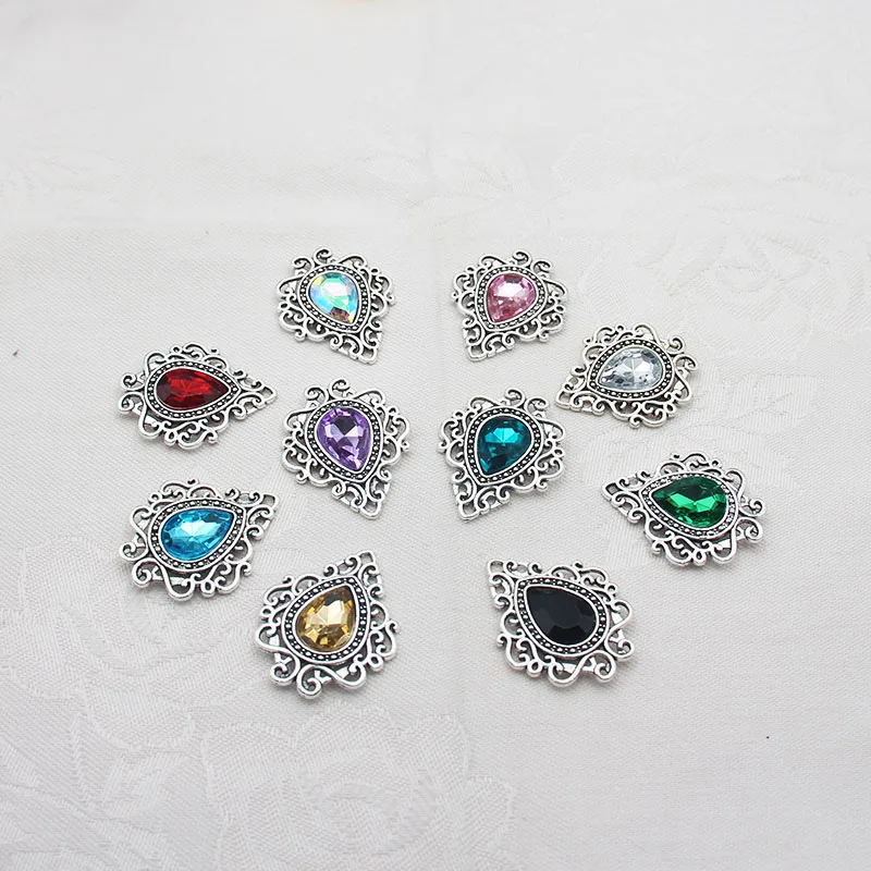 Acrylic Hair Accessories | Acrylic Clothes Skirts | Buttons - 10pcs ...