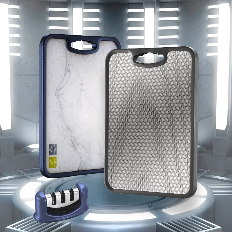 Antibacterial chopping board 304 stainless steel chopping board kitchen ...