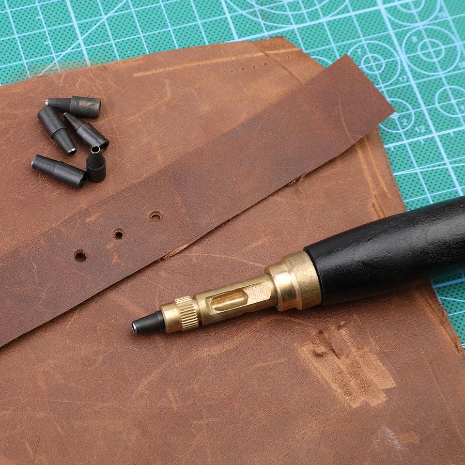 POINCON,Type 2--poinçons rotatifs pour cuir, ceinture automatique ...