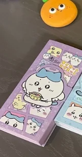 Chiikawa Sticky Notes 60 Sheets Tearable Long Notepad - Chiikawa Plush