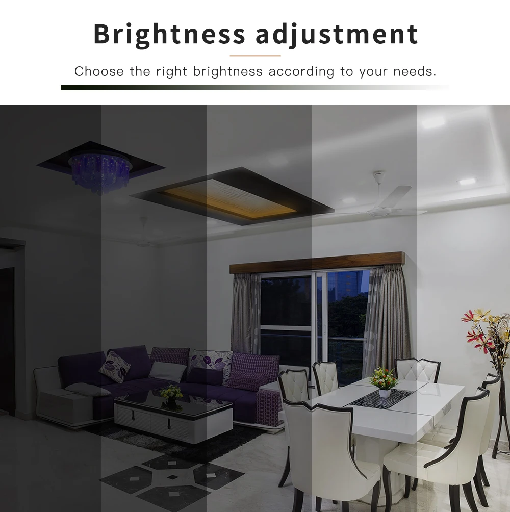 DC12V-24V Mini Zigbee Éclairage Gradateur Led Dimmable 5050 3528 Unique document LED Bande ...