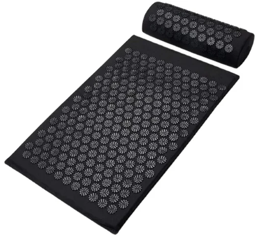 Anti-Stress Acupressure Yoga Mat Foot Shakti Mat Mat Massage Applicator ...