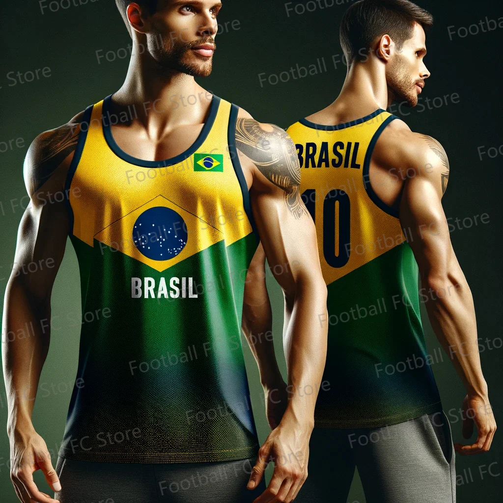 New-Brazil-Special-Basketball-Edition-Vest-Fans-Kit-Special-Edition ...