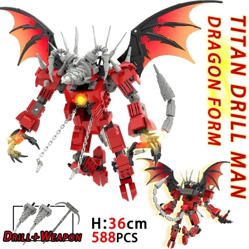 Skibidi-Figures-Toilet-Man-Drill-Man-Building-Blocks-TVman-Animaction ...