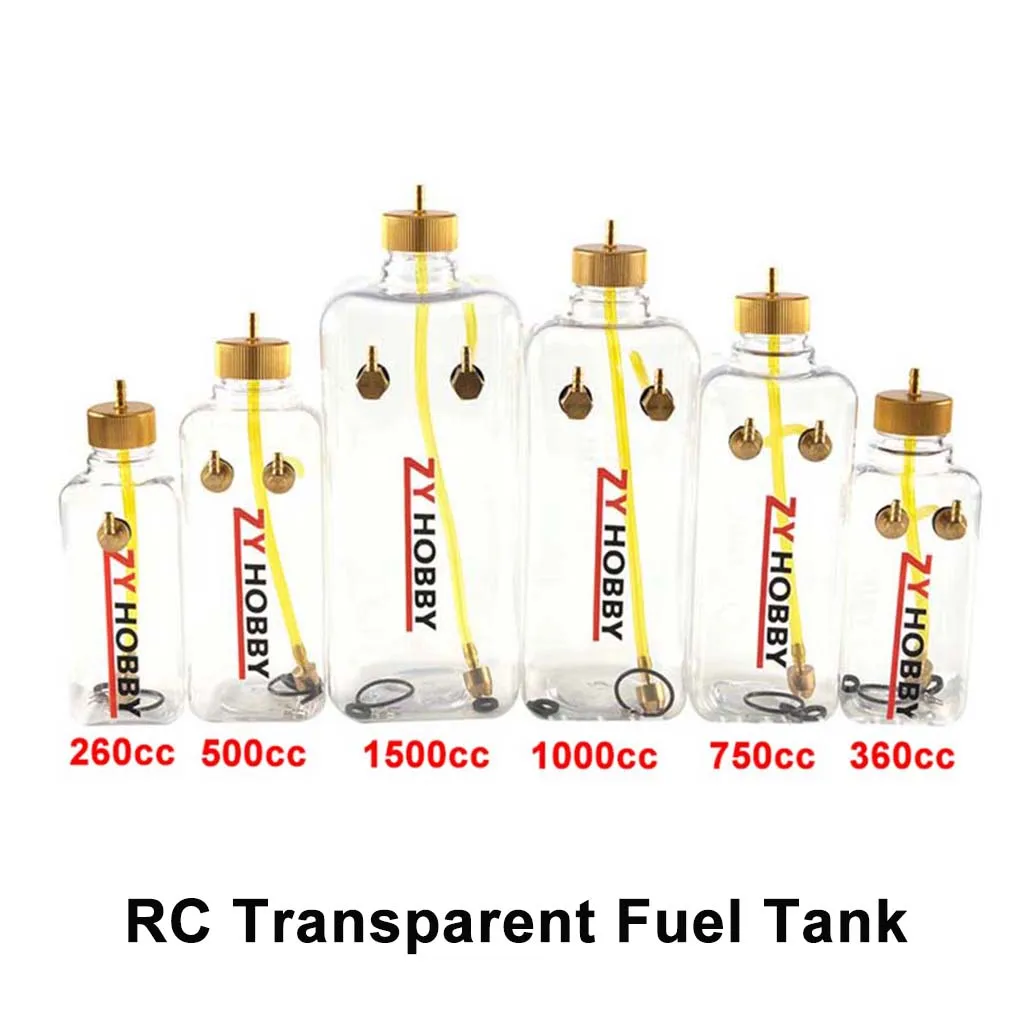 ZY-HOBBY-RC-Fuel-Tank-Transparent-Plastic-Bottle-260CC-360CC-500CC ...