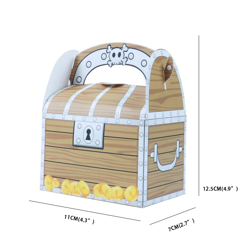 Pirate Treasure Chest Cookies