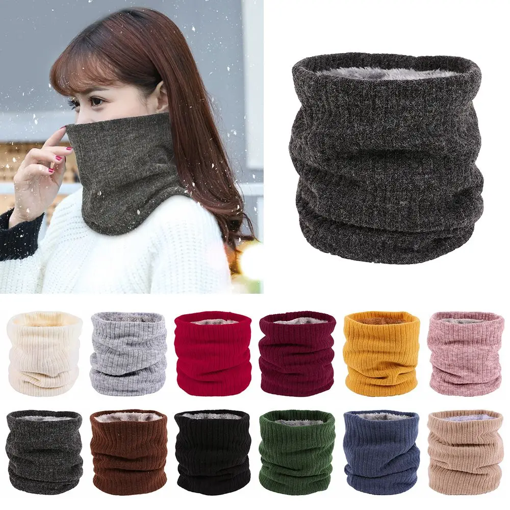 Outdoor-Accessories-Thick-Knitted-Windproof-Collar-Scarf-Winter-Neck ...