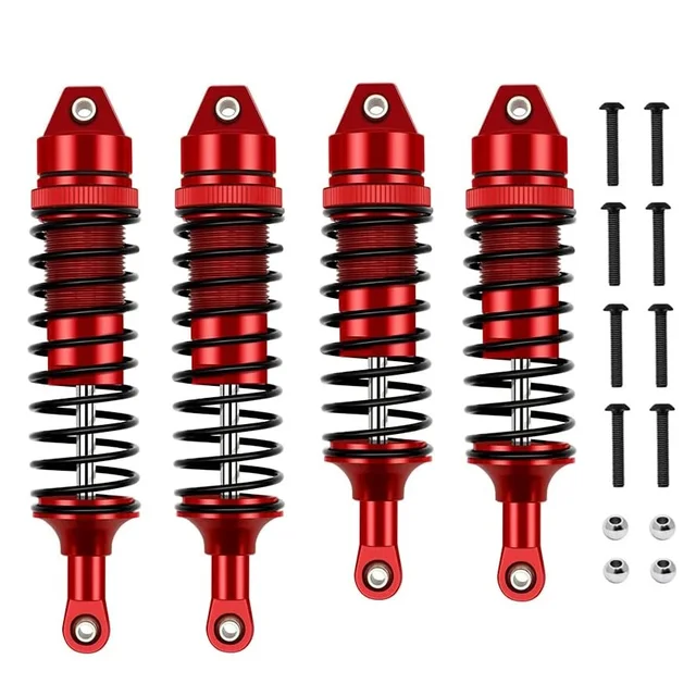 Full Metal Front And Rear Shock Absorber For Traxxas Slash 4X4 VXL 2WD ...