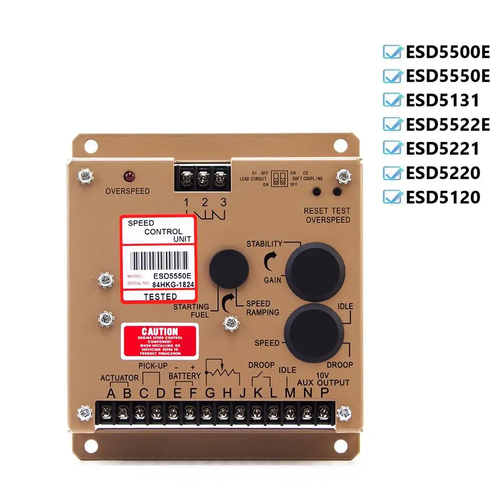 Diesel-Engine-Speed-Control-Unit-Controller-ESD5500E-ESD5221-ESD5220 ...