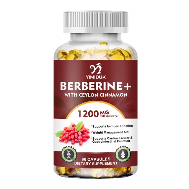 Berberine with Ceylon Cinnamon Capsule Antioxidant Supports Immune ...