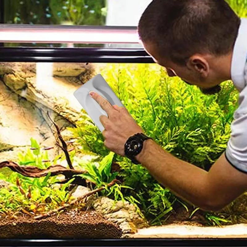 Fish Tank Glass Algae Scrapers Strong Magnetic Tank Algae Remover ...