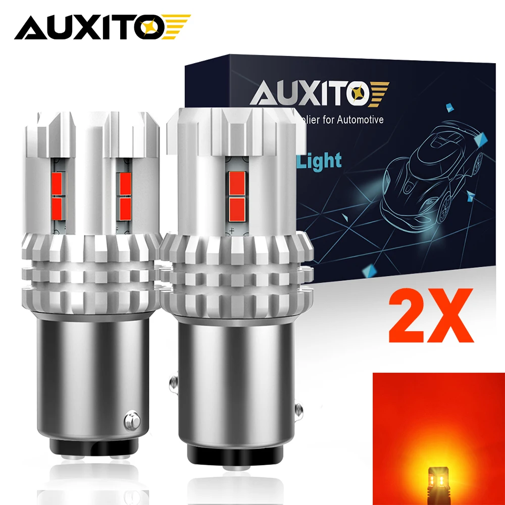 AUXITO-2x-1157-BAY15D-Red-Led-Bulb-P21-5W-Brake-Light-Super-Bright-Turn ...