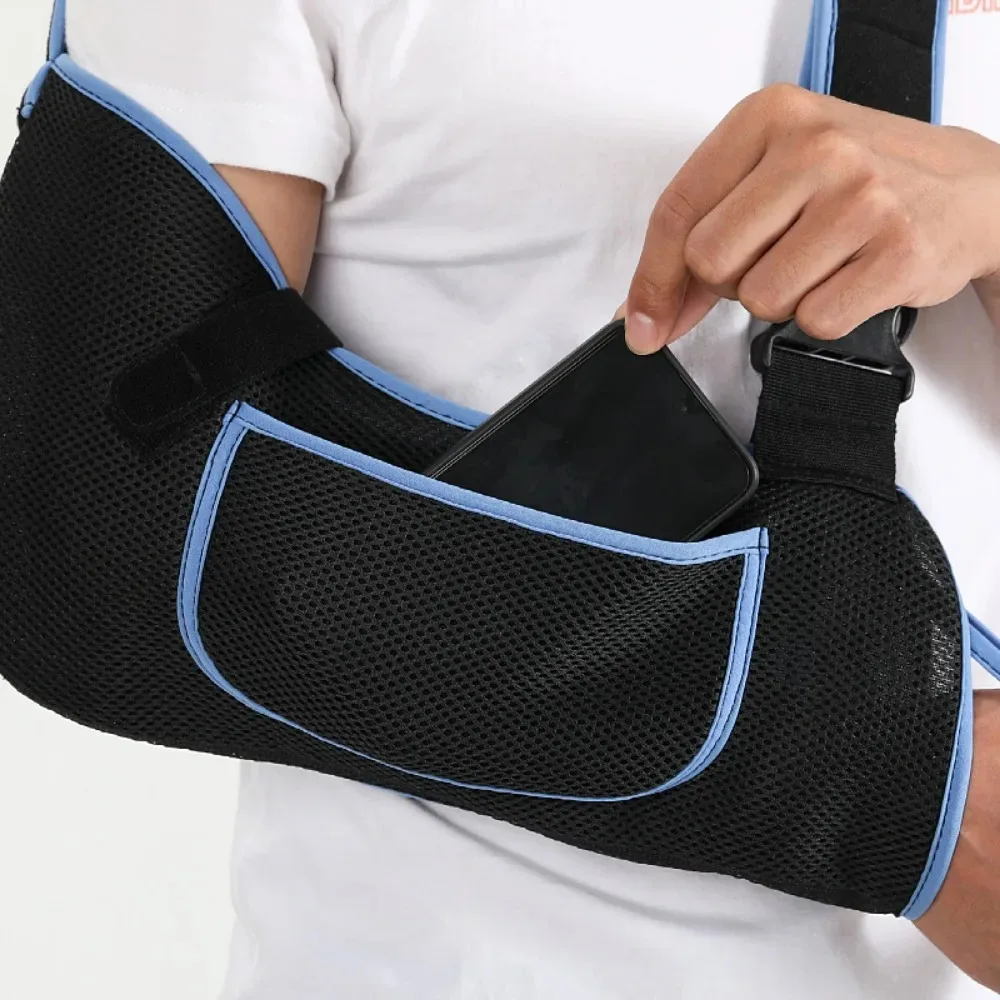 Portable-Breathable-Arm-Sling-Universal-Support-Shoulder-Strap-Brace ...