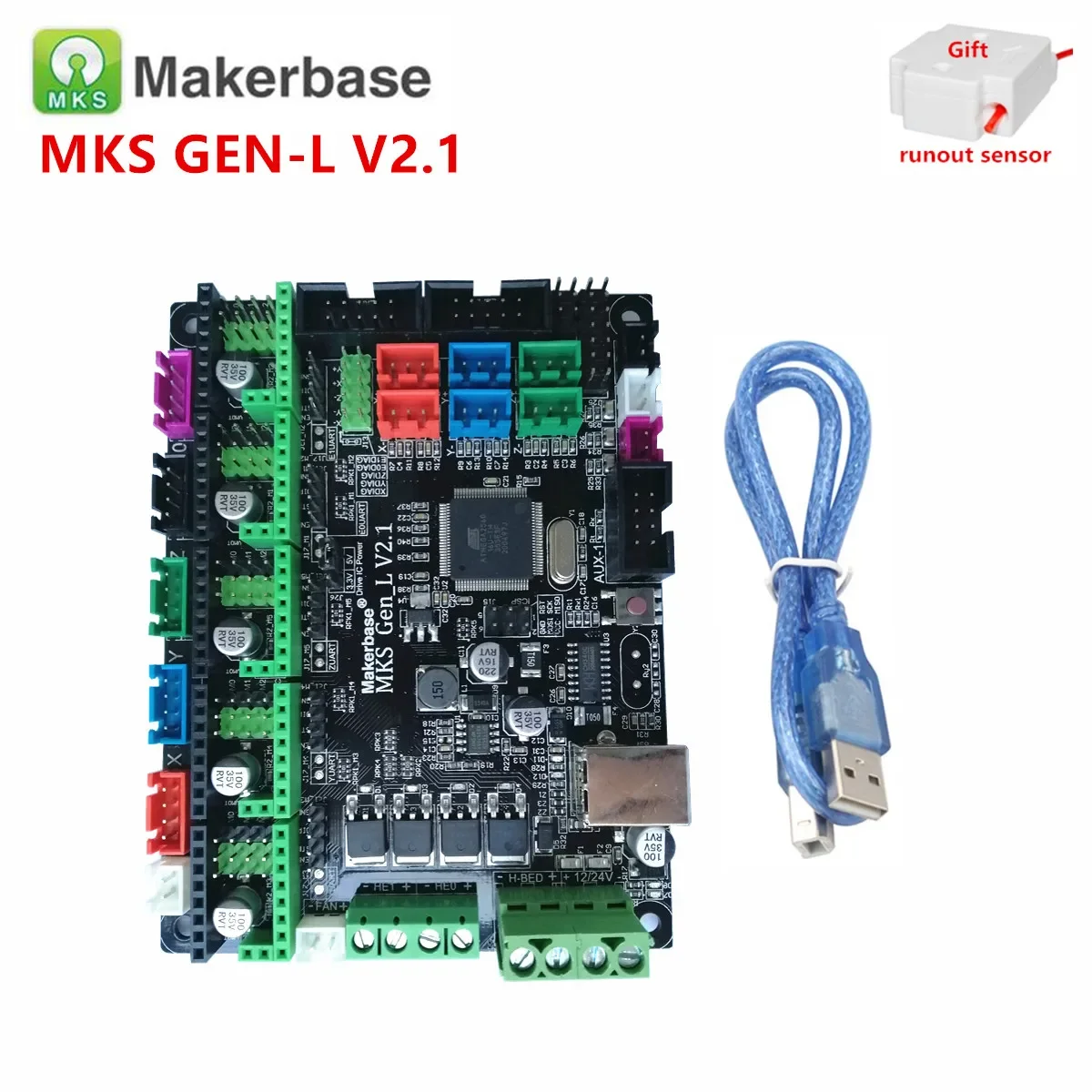 MKS GEN L V2.1 3D printer control panel mainboard diy starter parts ...
