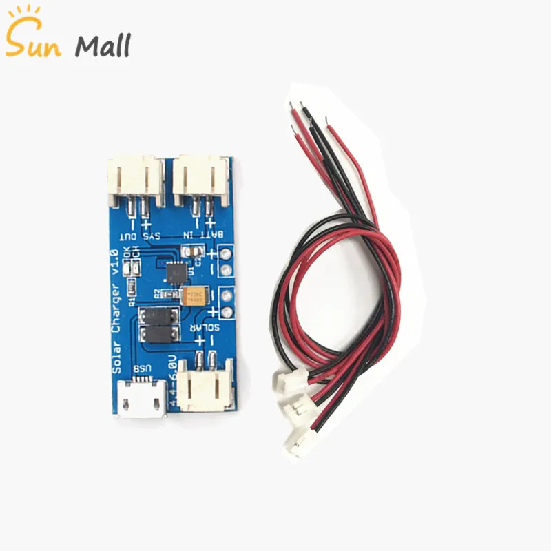 Mini Solar Lipo Charger Board CN3065 Lithium Battery Charge Chip DIY ...