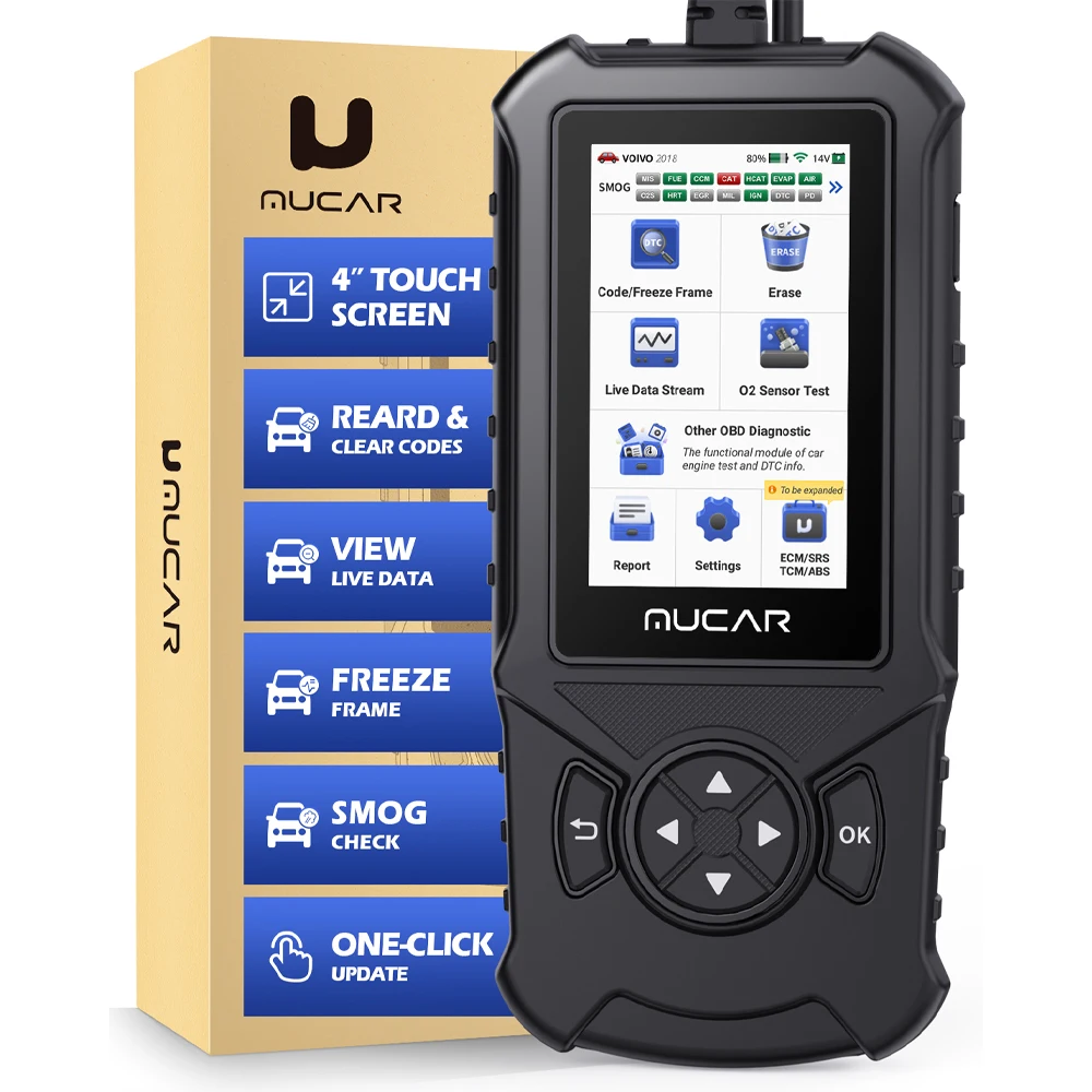 Mucar-CDE900-OBD2-Car-Diagnostic-Scanner-Tool-Motor-TCM-ABS-Sistema-SRS ...