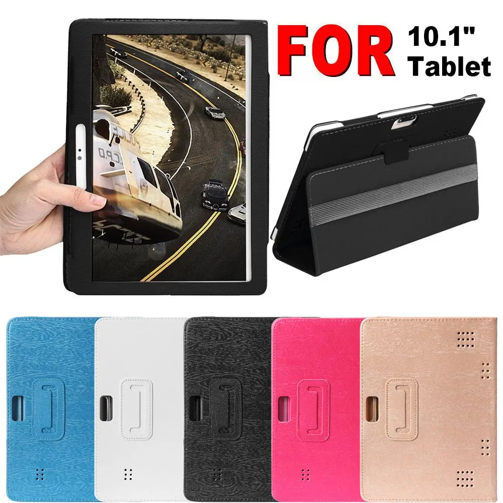 Universal Tablet Case Leather Flip Stand Cover For Samsung Huawei ...