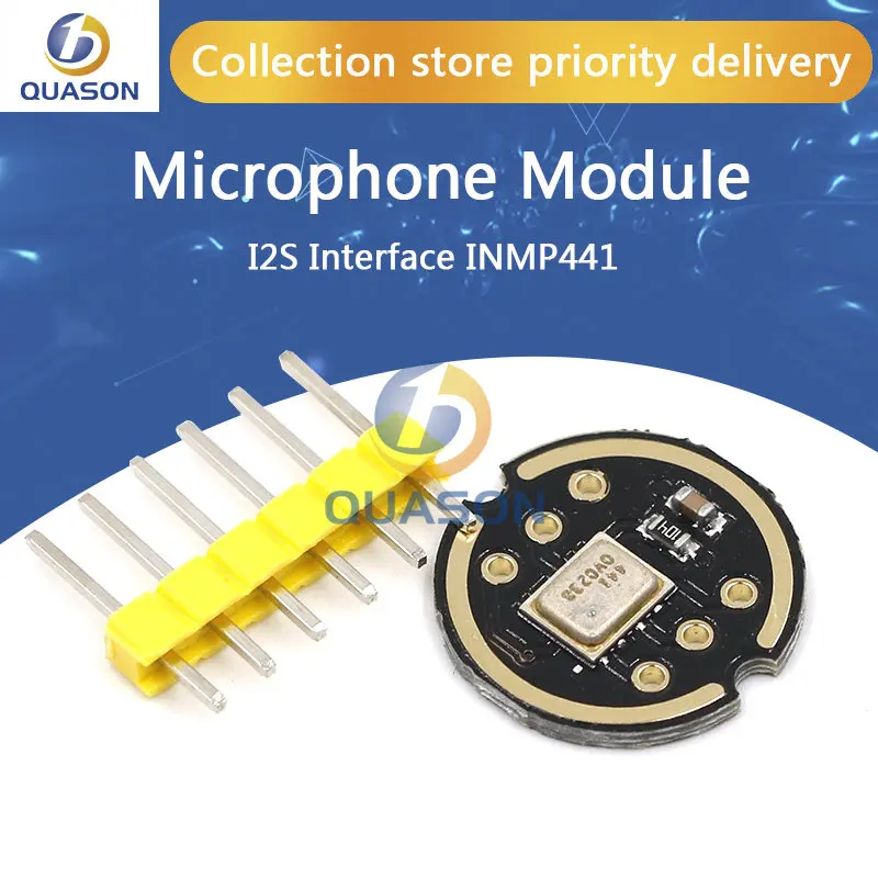 Omnidirectional Microphone Module I2s Interface Inmp441 Mems High Precision Low Power Ultra ...