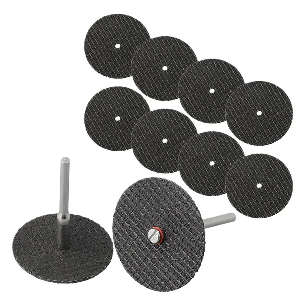 10pcs-Abrasive-Cutting-Disc-32-Mm-With-Mandrels-Grinding-Wheels-Saw ...