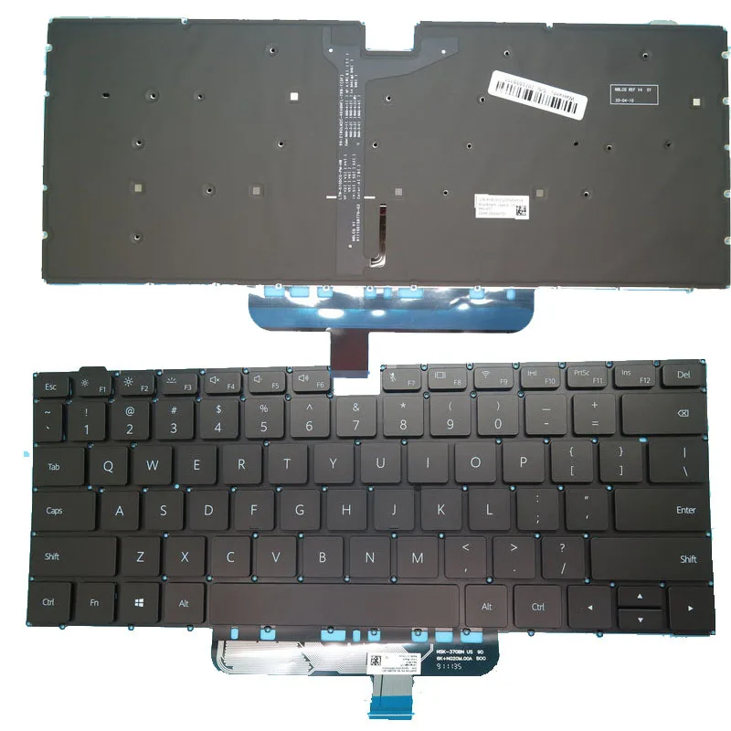 Nbl WAQ9R Laptop Backlit Keyboard For HUAWEI MateBook D 14 Russian RU ...