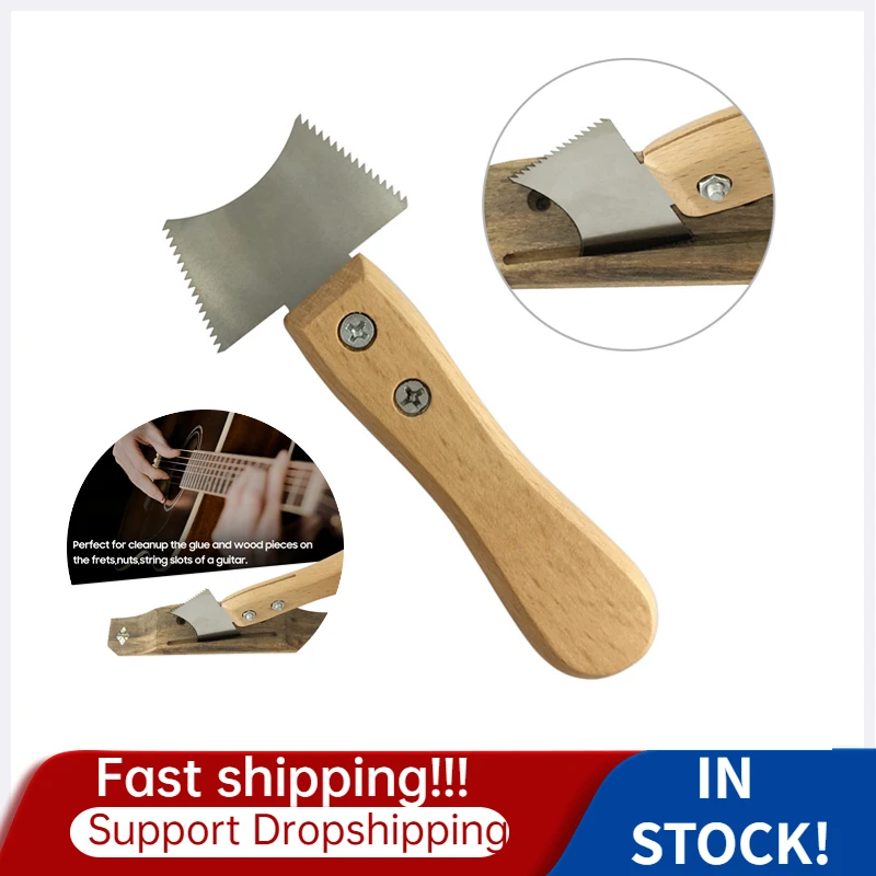 Guitar-Cleaning-File-Tool-Slotted-Hole-Guitar-Fret-Nut-Saddle-File ...