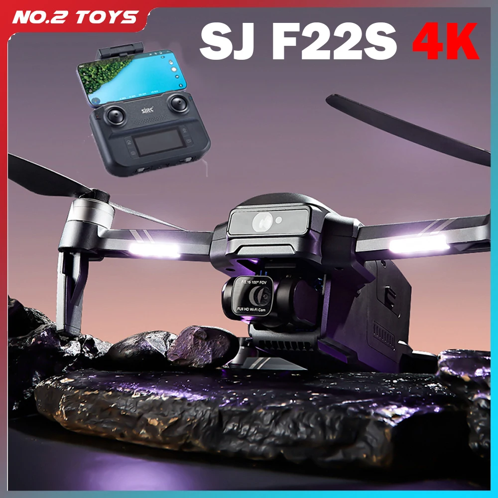 2022 New SJ F22S RC Drone UAV Professional 4K Anti-shake Aerial Camera ...