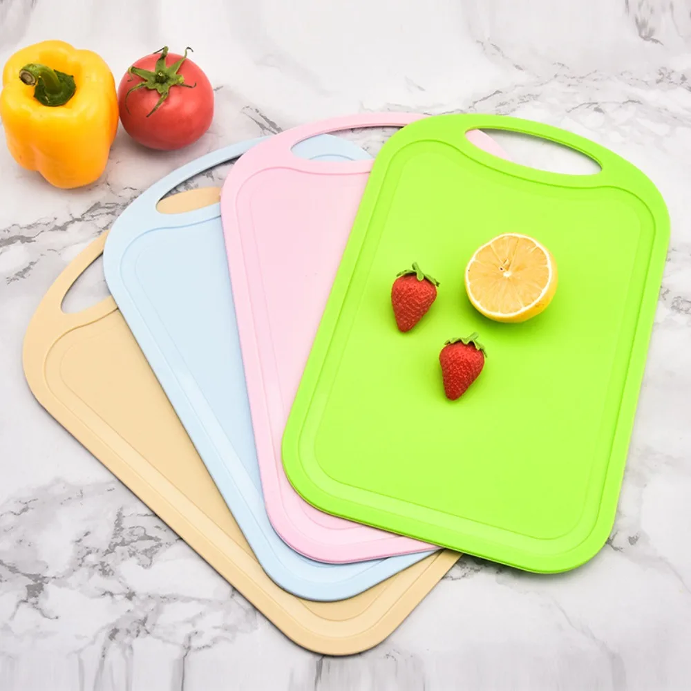 1Pc-Plastic-Non-Slip-Chopping-Board-Multicolor-Kitchen-Food-Cutting ...