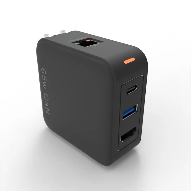 USB3-0-PD-65W-GaN-Charger-Adapter-Plug-USB-C-Docking-Station-4K-HDMI ...
