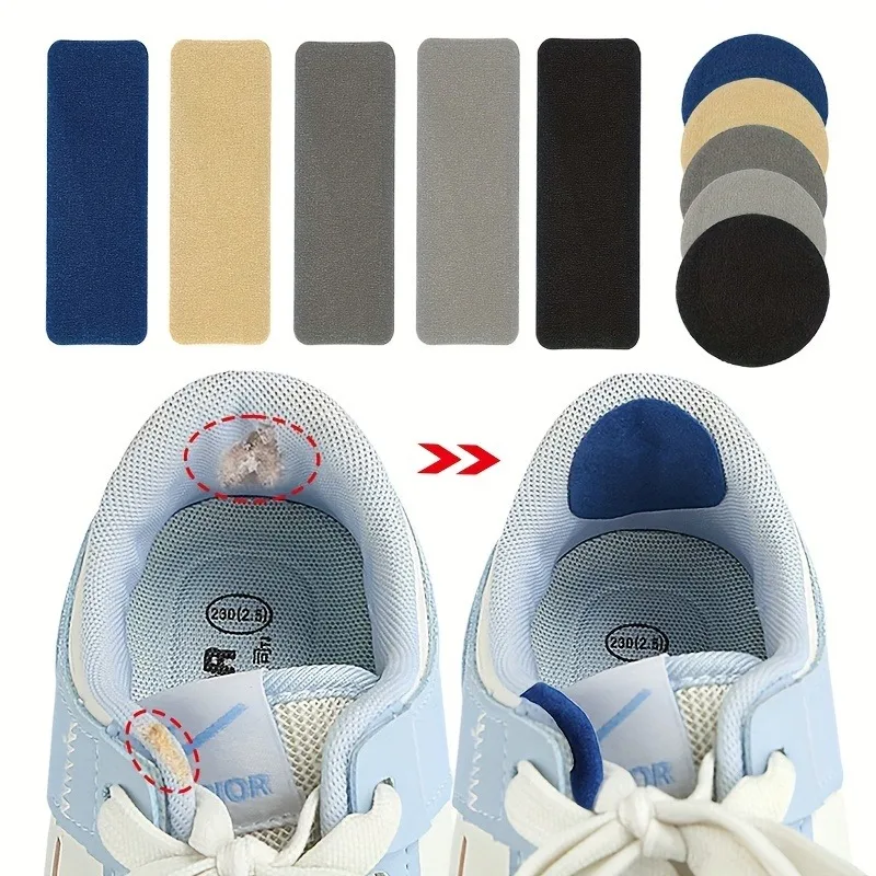 6 Pcs Sneaker Repair Patches – Self-Adhesive Shoe Lining & Heel Repair ...