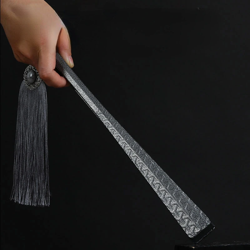 Full-Titanium-Alloy-Iron-Fan-Self-Defense-Kung-Fu-Tai-Chi-Hanfu-Fan ...