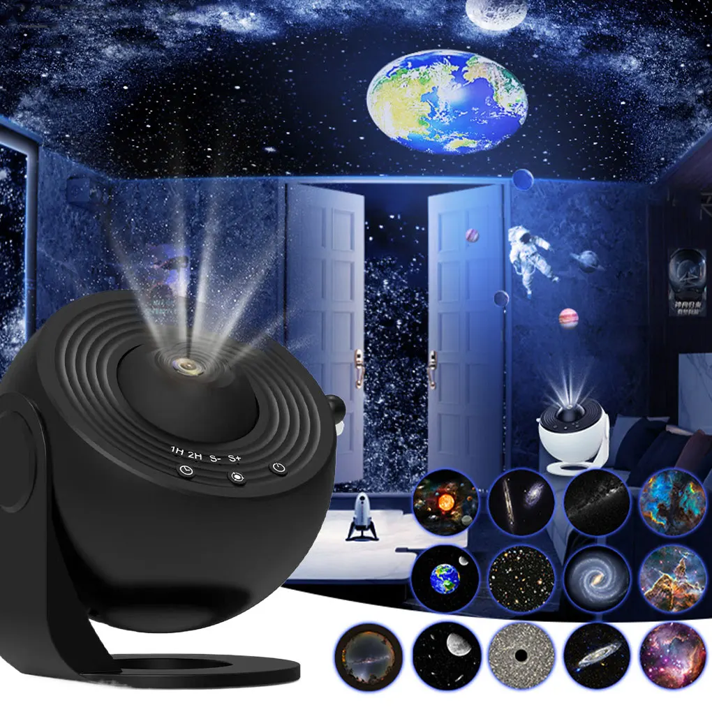 LED-Projector-Galaxy-Projector-Star-Projector-13-Sheets-Of-Film-Meet ...